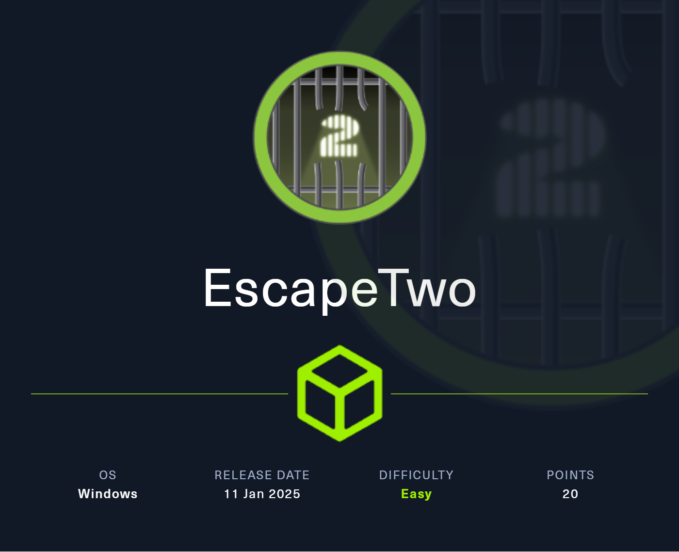 EscapeTwo Machine Writeup - Emp3r0r10